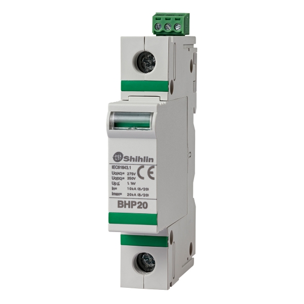 Chống Sét Lan Truyền 2P(1P+N) 20kA Shihlin - BHP-20